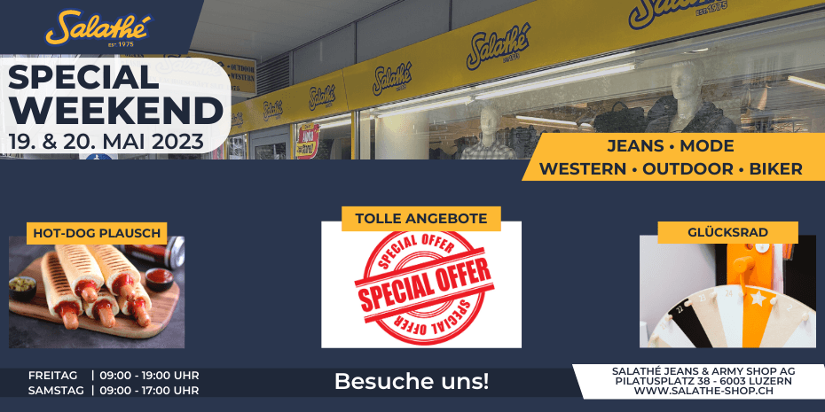 Salathé's Special Weekend | jetzt online kaufen bei Salathé